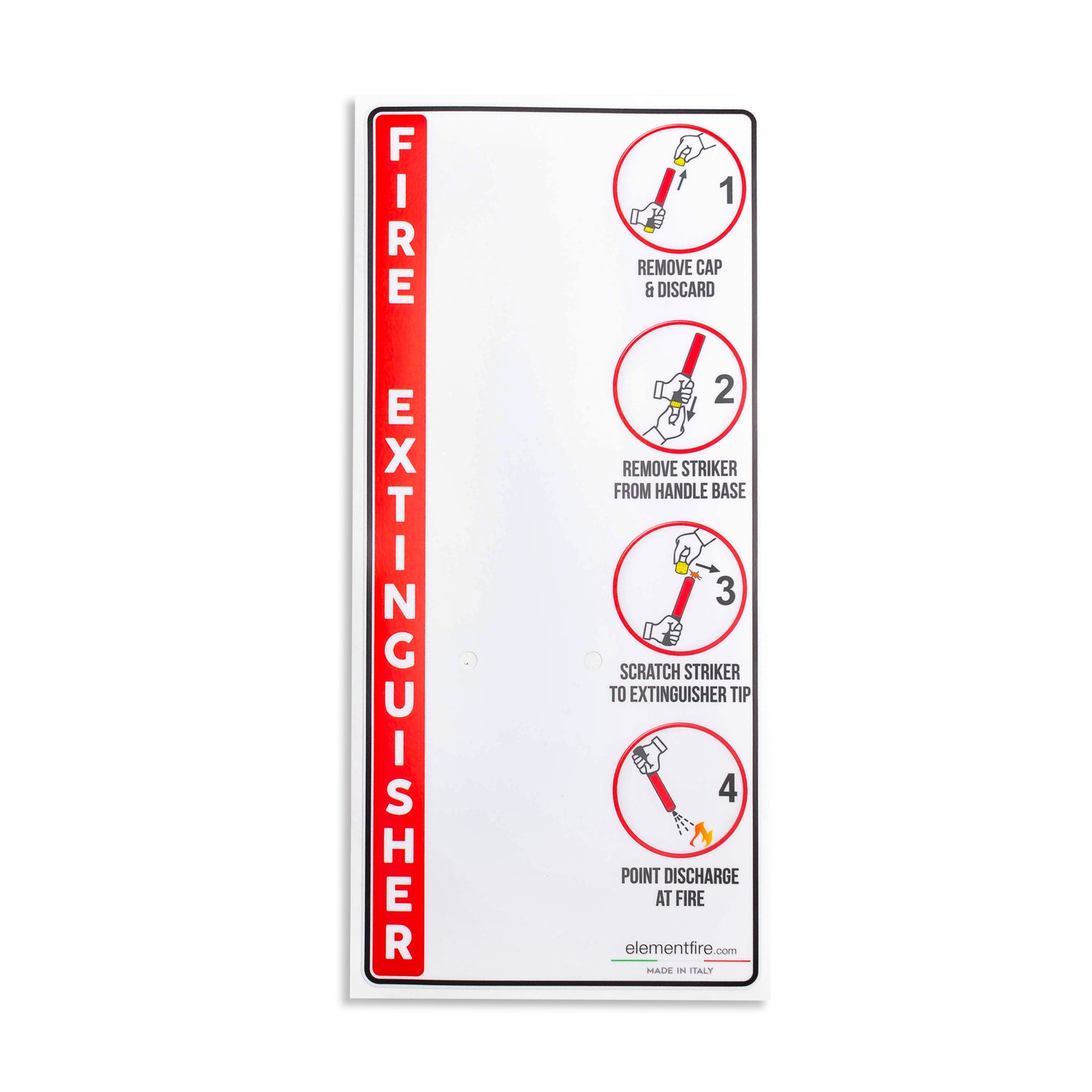 Fire Extinguisher Wall Mount Decal – Element Fire Canada